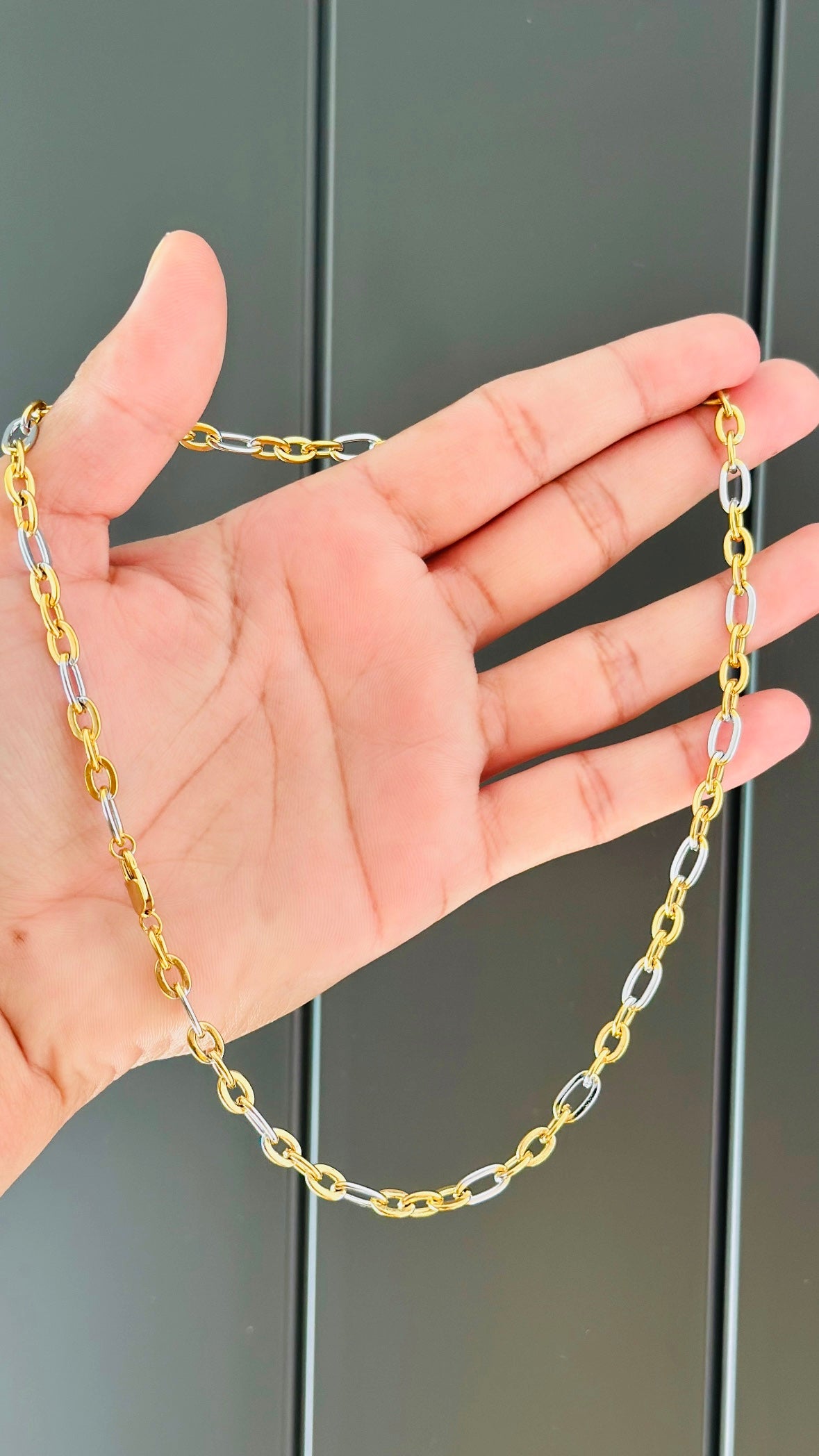 22ct gold plated Neck Chain for Brother or Boys ( Perfect Rakhdi Gift ...