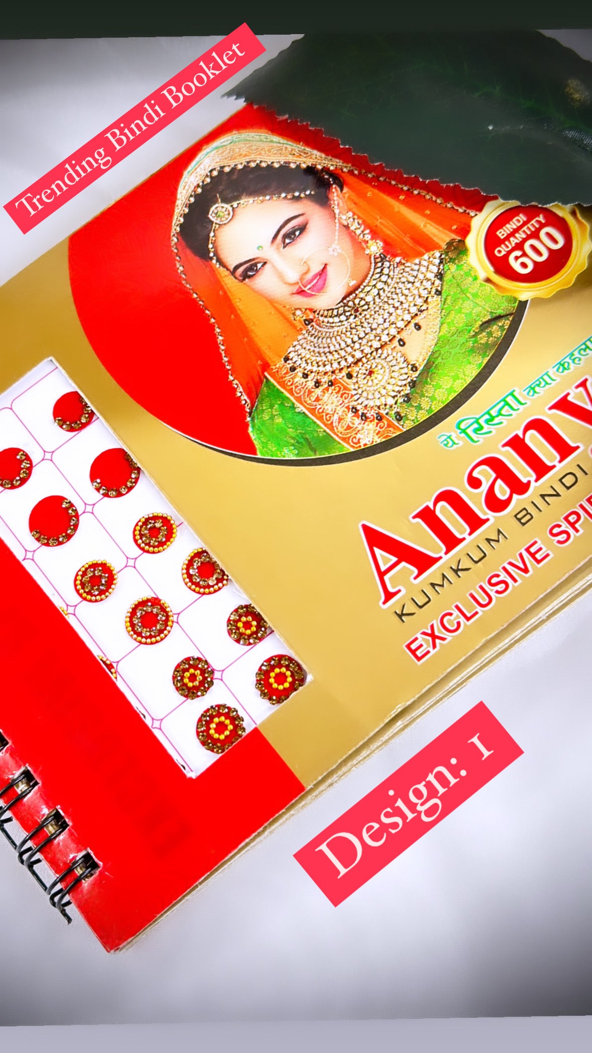 Fency Bindi Booklet (Design:1) – Timeless desires collection