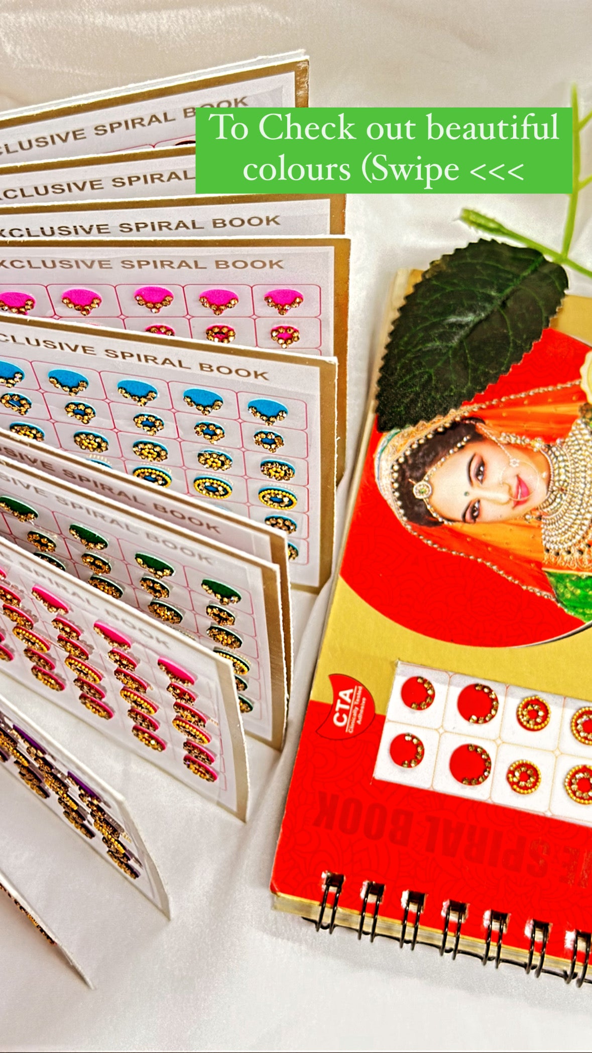 Fency Bindi Booklet (Design:1) – Timeless desires collection